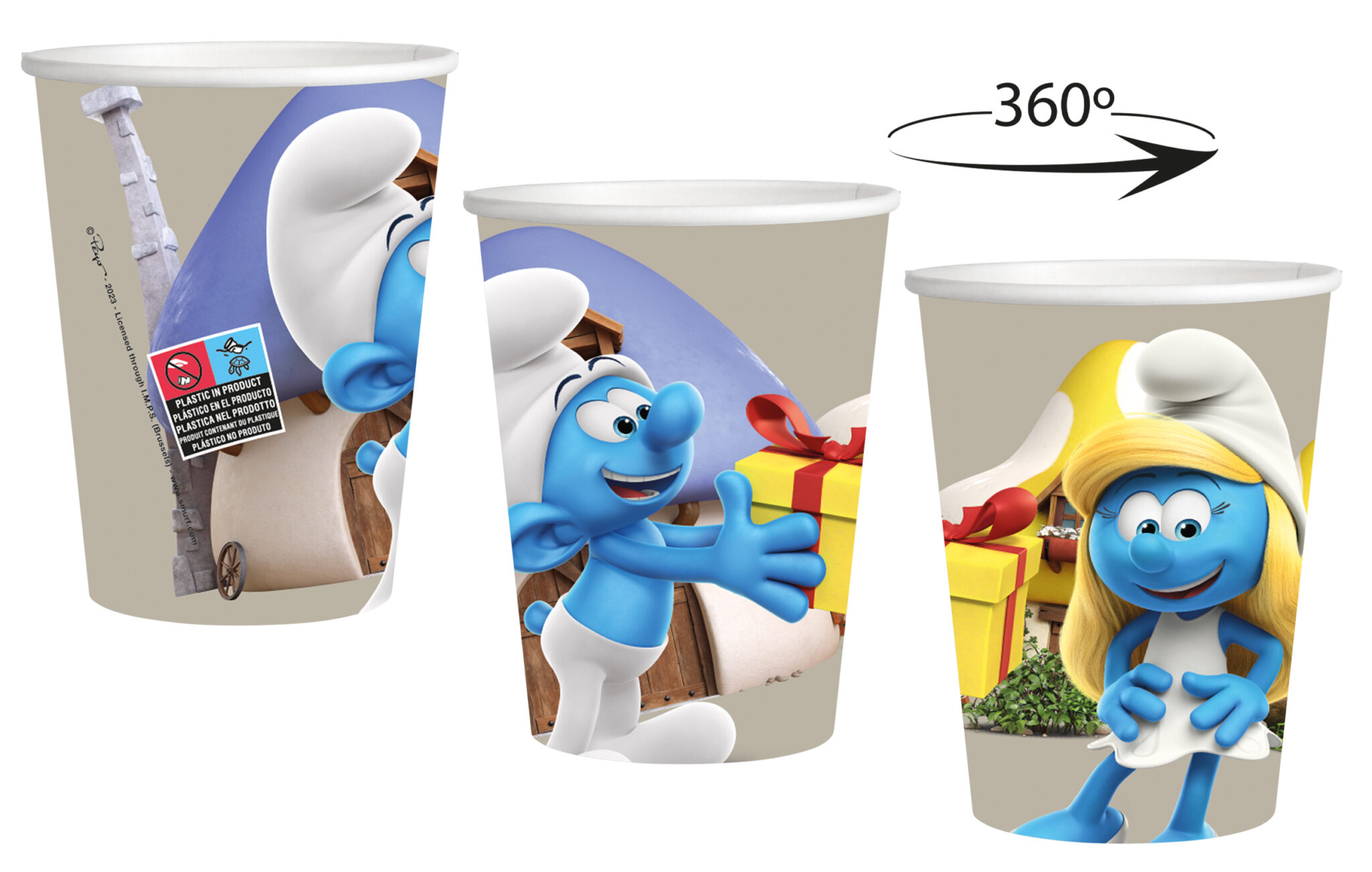 The Smurfs Birthday Cups – Party Town